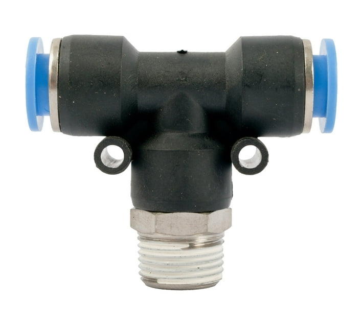 Aircraft - Pu Hose Fitting Tee 10Mm-3/8 M - 5 Pack | Makro