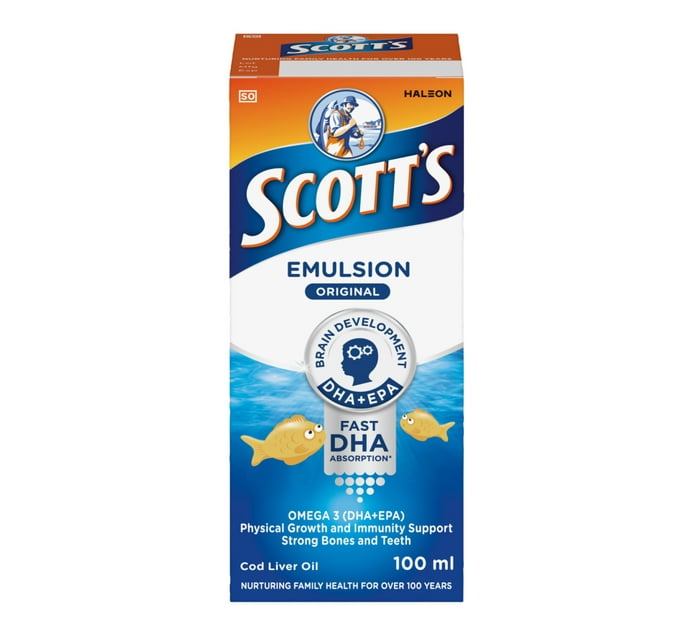 Buy Scott's Original Emulsion Vitamin Syrup 100ml in Bulk | Makro Business