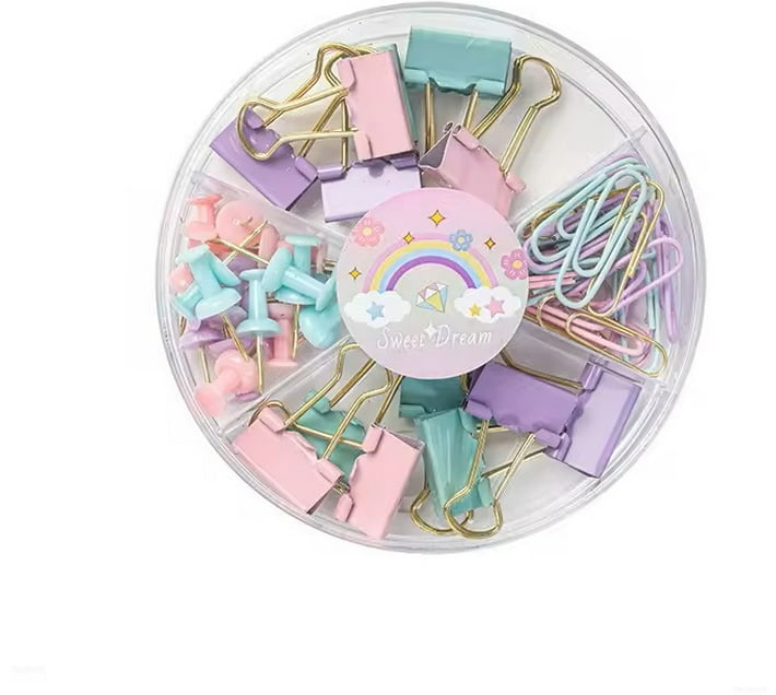 Buy Sweet Dream 28 Metal Paper Clip (25, Multicolour) in Bulk | Makro ...