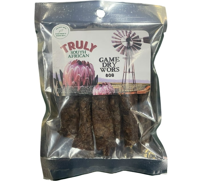 Truly South African Game Dry Wors (0.08 kg) | Makro