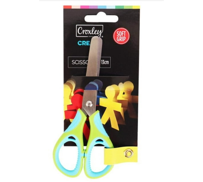Croxley Soft Grip Scissors (Blue) | Makro