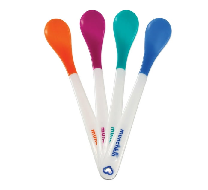 Someone’s in a Makro Munchkin 4pk Infant Safety Spoons Mood