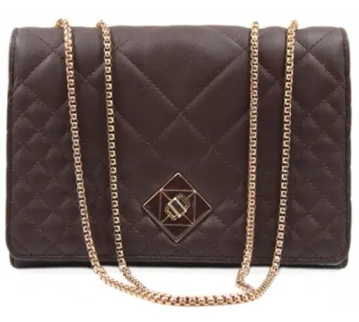 Missy Missi Handbag Crossbody Flap Closure Sling Bag (Brown, 0 L) | Makro