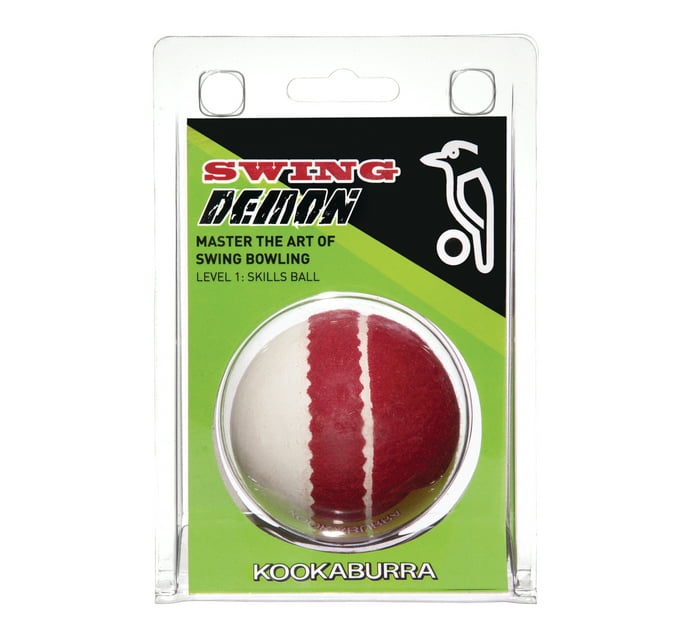 Someone’s in a Makro Kookaburra Senior Swing Demon Cricket Ball Mood
