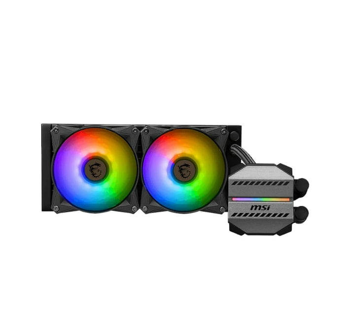 Someone’s in a Makro MSI MAG CoreLiquid M 240mm ARGB Liquid CPU Cooler Mood