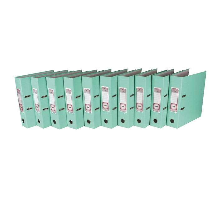 Someone’s in a Makro Files 10 Pack A4 PVC Lever Arch Files- Turquoise Mood