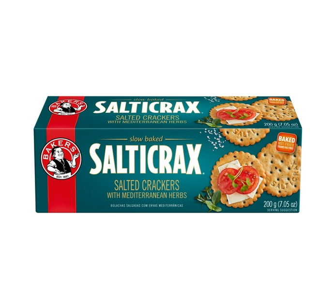 Bakers Salticrax Crackers All Variants (12 x 200g) | Makro