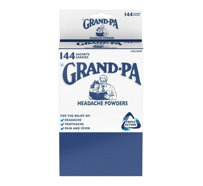 Someone’s in a Makro Grand-pa Headache Powders Sachets (144 x 1's) Mood