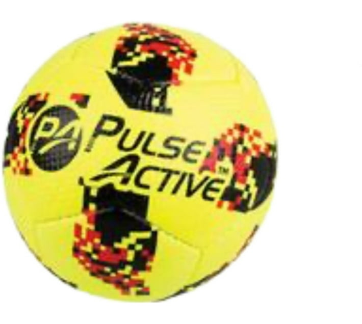 Pulse Active Ball soccer beach mini-yellow Soccer - Size: 1 (Pack of 1 ...