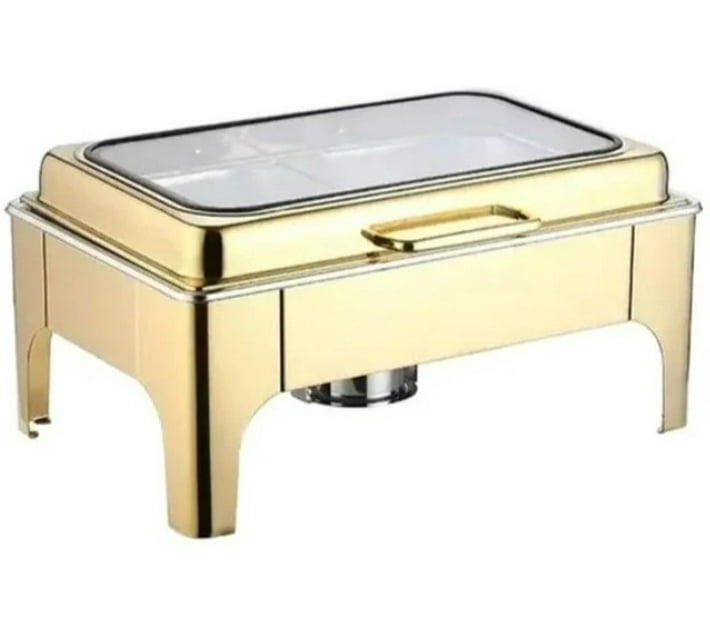 Chaffing Dish Rectangular 6 l Single Pan | Makro