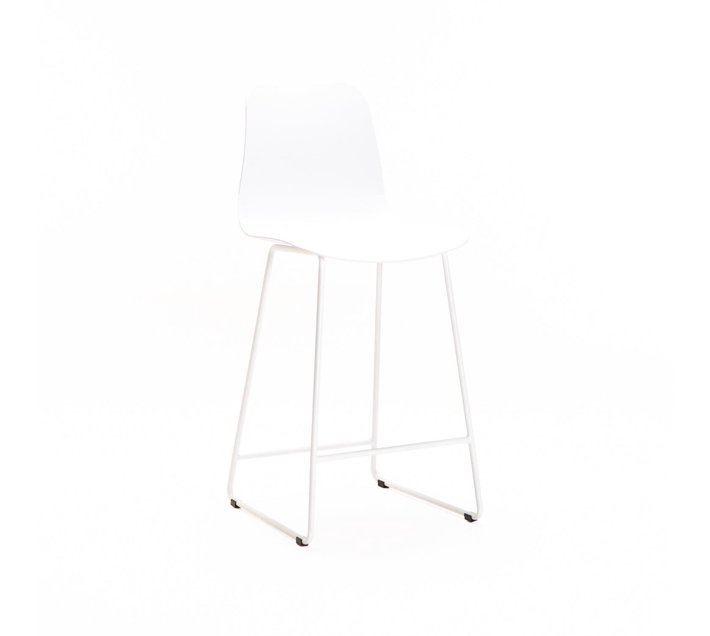Someone’s in a Makro Harper Kitchen Stool - White Mood