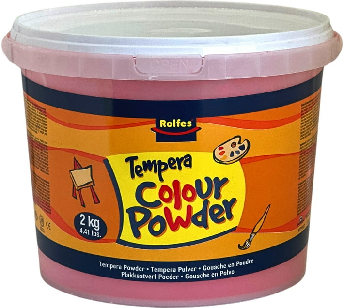 Rolfes Tempera Powder 2kg Crimson (Set of 1, Red) | Makro
