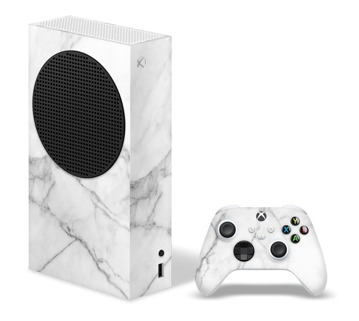SkinNit Decal Skin For Xbox Series S: White Marble | Makro