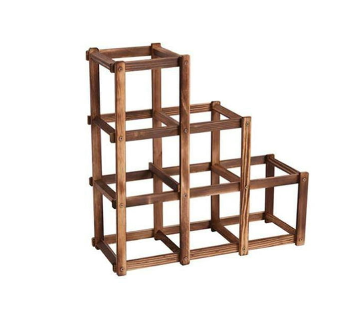 Someone’s in a Makro Wooden Wine Holder Rack 6 Bottle Wine Rack Mount ...