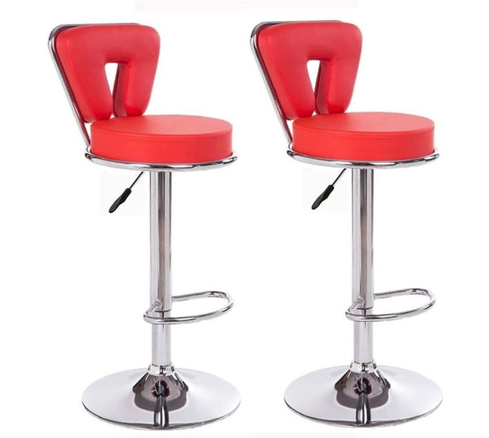 Buy Eay Eay 2 Piece Kitchen Counter Bar Stools Leatherette Bar Stool ...