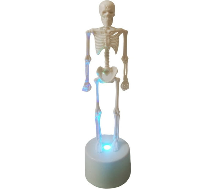 Umlozi Halloween Alien Skeleton - Plastic Adjustable Alien Skeleton ...