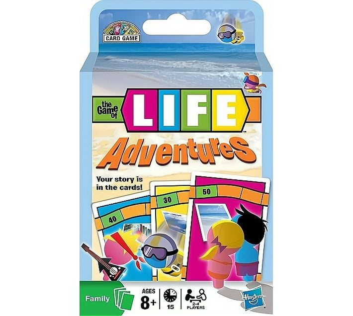 Neema Game of Life Adventures Paper Problem Solving Card Game (Blue ...