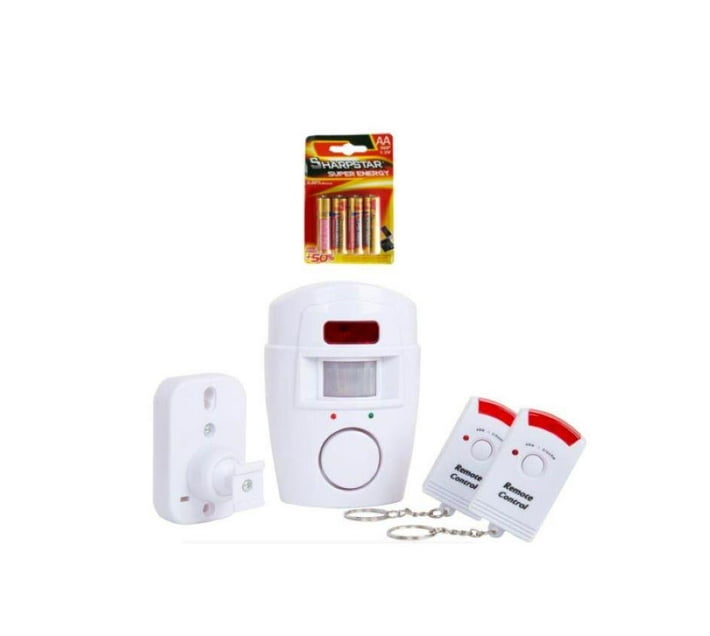 Someone’s in a Makro Wireless Motion Sensor Alarm System + 4x AA ...