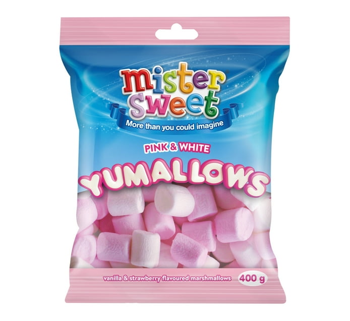 Someone’s in a Makro Mister Sweet Yumallows Pink & White (12 x 400g) Mood