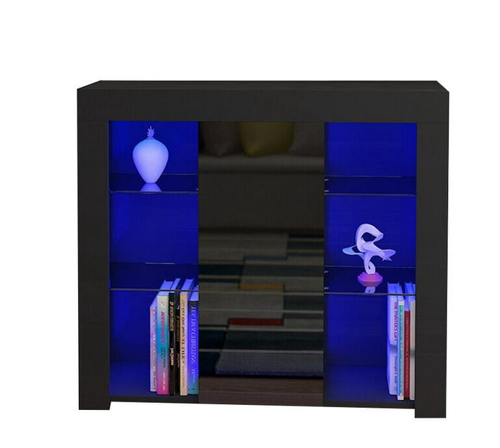 Someone’s in a Makro Sideboard with LED Light Storage Cabinet Hallway ...