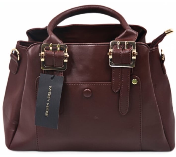 Missy Missi Ladies Satchel Hand Bag Shoulder Bag (Brown, 0 L) | Makro