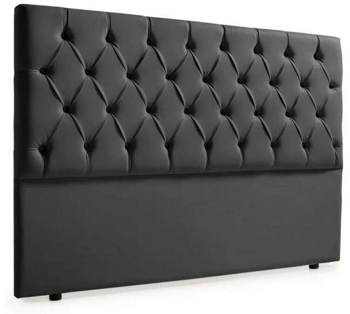 Dreamy Comfort Rectangular Shaped Headboard - King (Black) | Makro