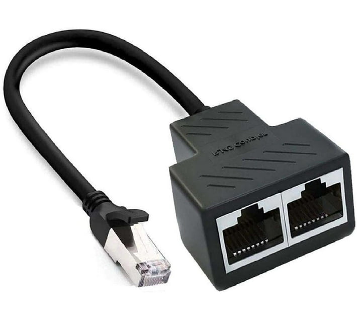 Digital World 0 m DW-RJ45 (Compatible with Computer, Laptop, Black, One ...