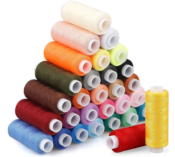 The Good Sport Craft 30 Piece Sewing Stitching Embroidery Thread Value ...