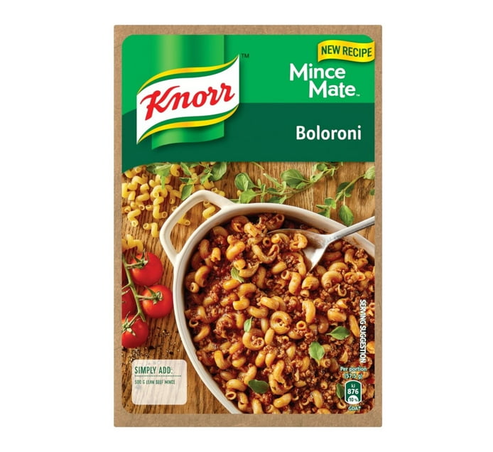 Buy Knorr Mince Mate Boloroni (16 x 230g) in Bulk | Makro Business