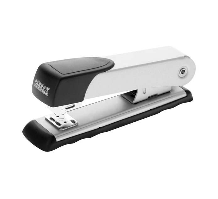 Someone’s in a Makro Parrot Products 20 Pages Steel Stapler Silver ...