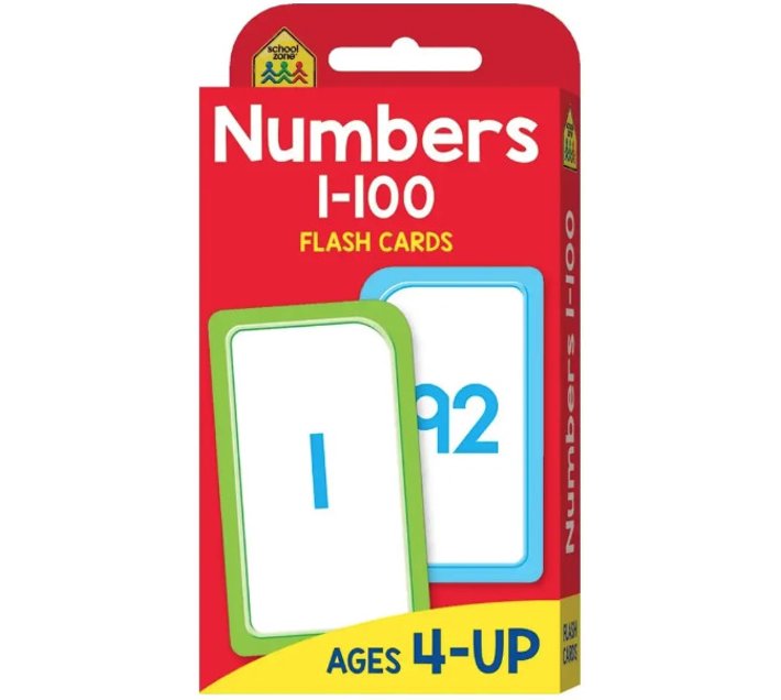 Greenwood Dynamic Flash Cards Numbers 1-100 Paper Alphabet & Number ...