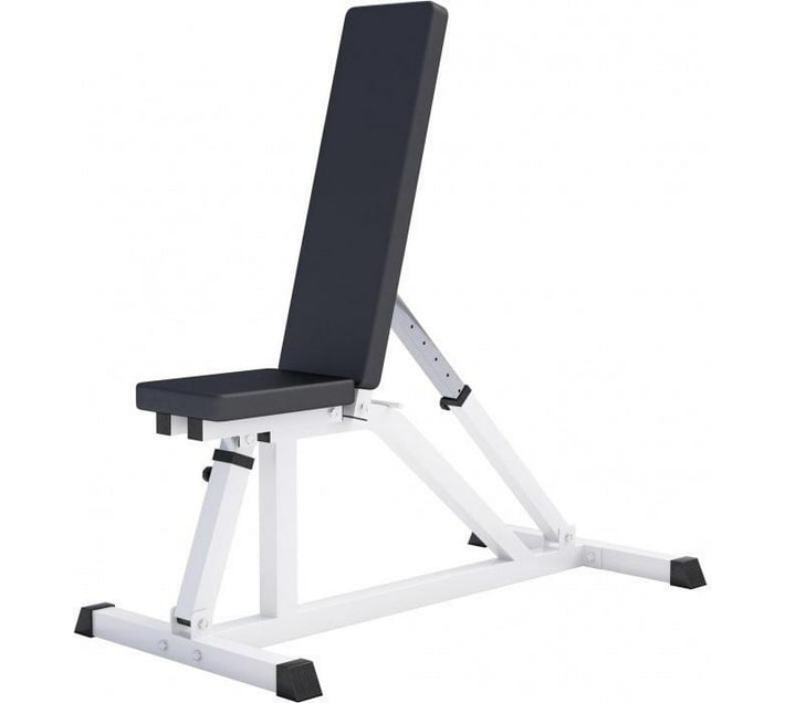 Gorilla Sports Multi Function Fitness Weight Bench White Multipurpose ...