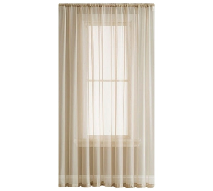 Someone’s in a Makro Matoc Readymade Curtain -Mystic Voile -Taupe ...