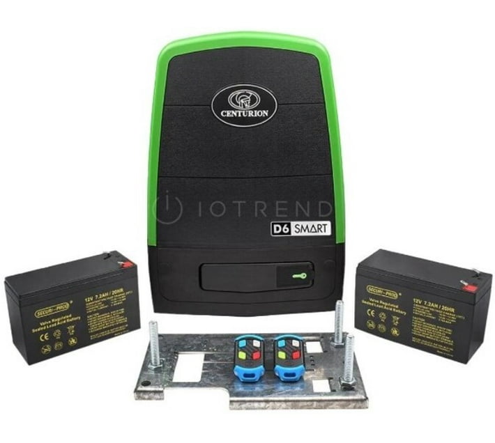 Buy Centurion D6 SMART Gate Motor Including Batteries Surface Mount ...