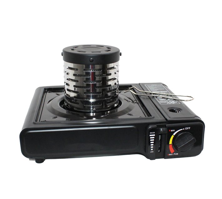 Someone’s in a Makro Portable One Burner Gas Stove & Heating Attachment ...