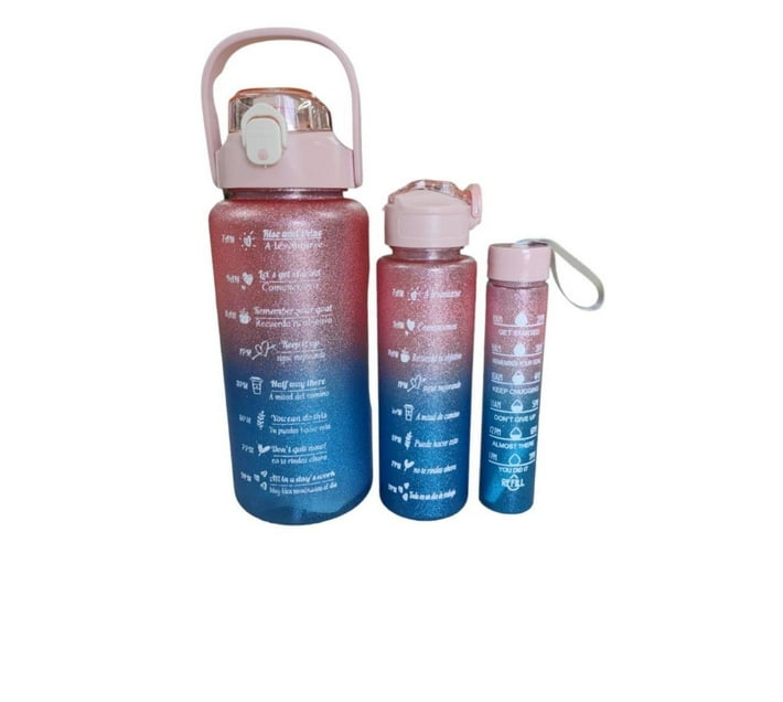 Someone’s in a Makro Set of 3pcs Carrying Loop Water Bottle 2L/900ML/300ML Mood