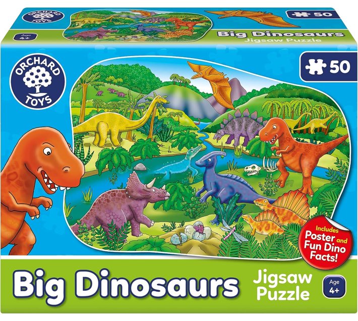 Buy Orchard Toys BIG DINOSAURS Floor Puzzles (50 Pieces) in Bulk ...