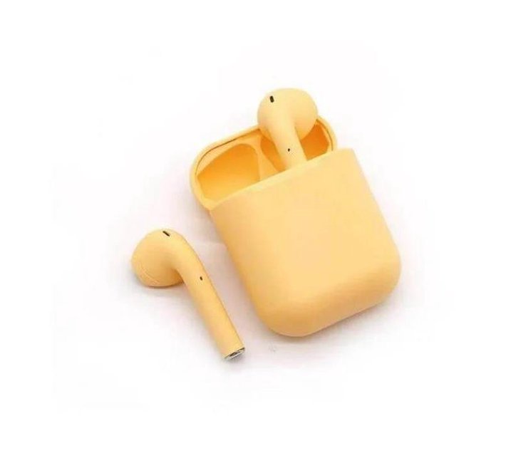 Someone’s in a Makro Wireless Bluetooth Headphones Inpods 12 - YELLOW Mood