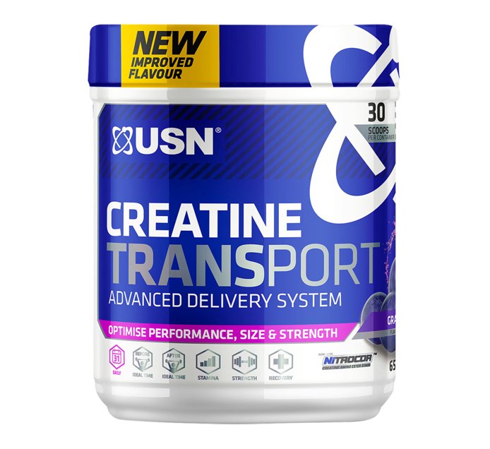 Someone’s in a Makro USN 650 g Grape Creatine Transport System Mood