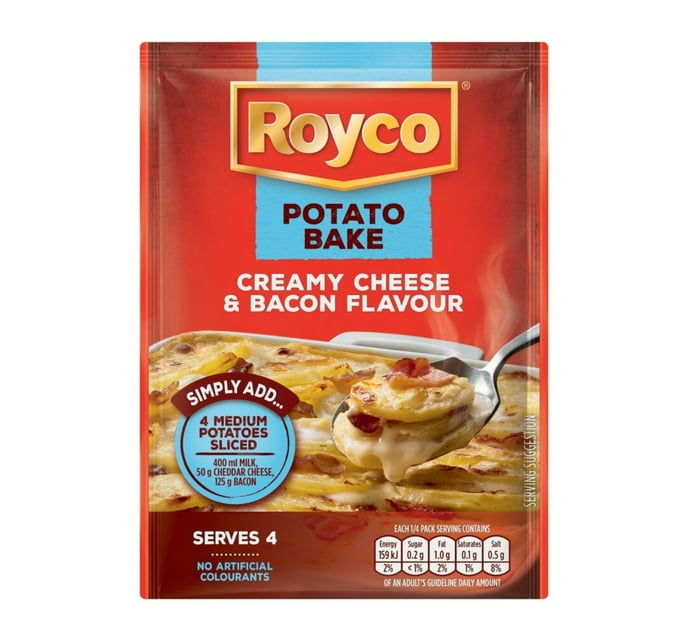 Buy Royco Creamy Cheese & Bacon Potato Bake 40g in Bulk | Makro Business