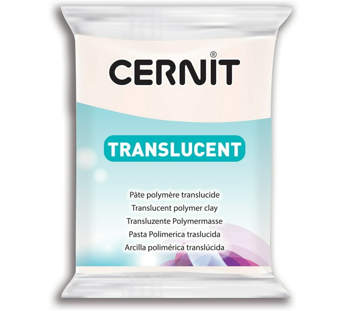 Cernit Trans 56g Translucent Clay Art & Moulding Art and Craft Kit ...