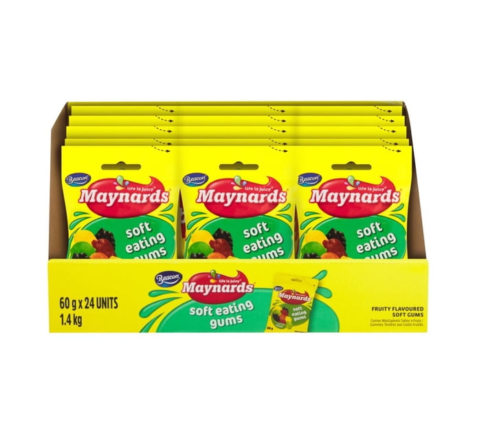 Buy Maynards Jelly Sweets Soft Gums Fruity (24 x 60g) in Bulk | Makro ...