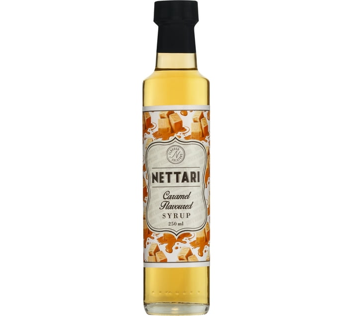 Buy Nettari Caramel Flavoured Syrup (250 ml) in Bulk | Makro Business