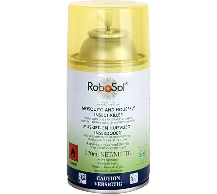 ROBOSOL 270ml Fly and Mosquito Insect Killer Refill Aerosol (270 ml ...