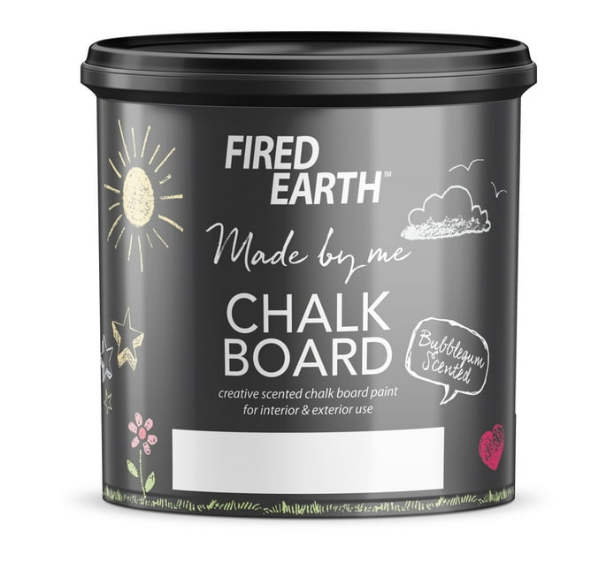 Fired Earth 1l Chalkboard paint Black | Makro