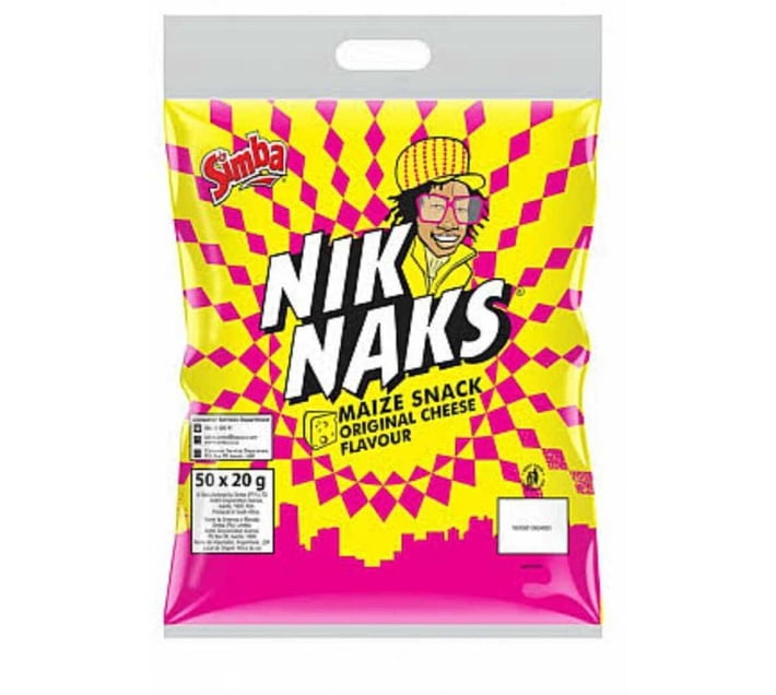 Buy SIMBA NikNaks Original Cheese Fresh Stock 2026 Maize Snack (50 x ...