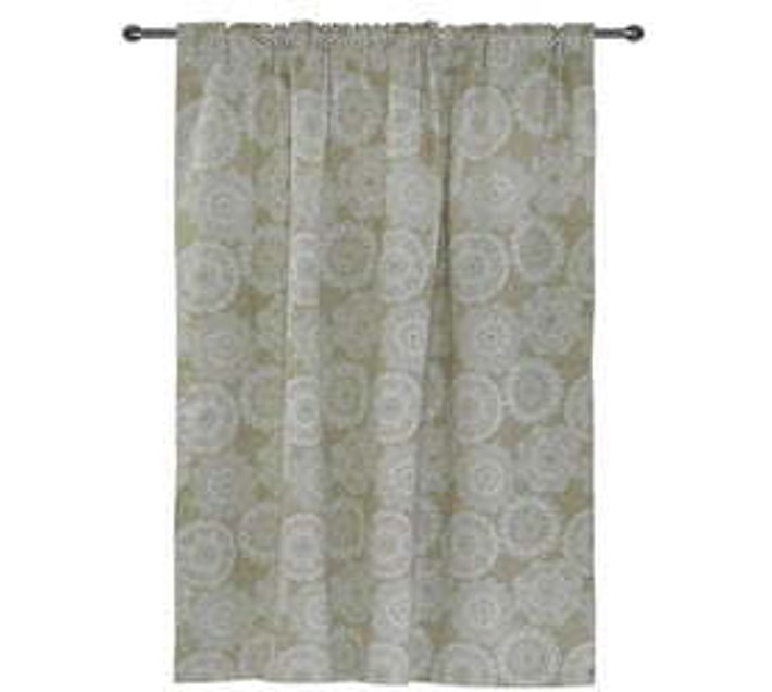 easyhome 270 cm (9 ft) Cotton Room Darkening Curtain | Makro