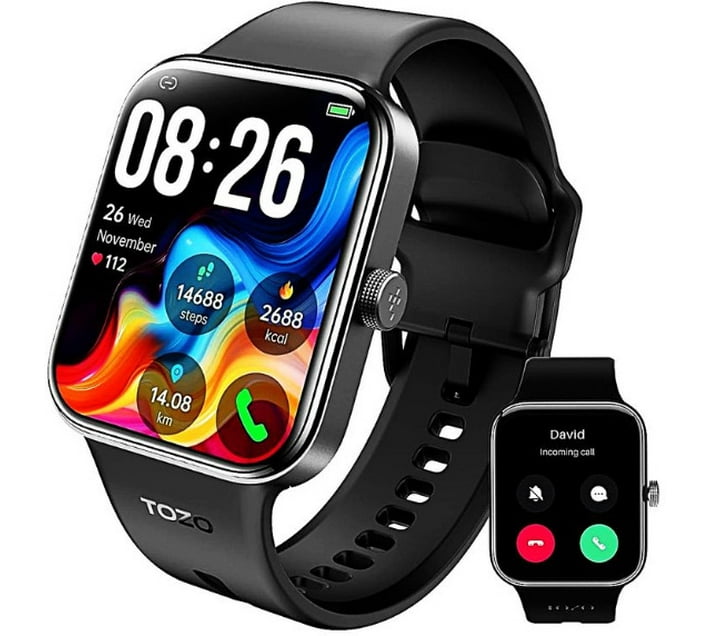 Buy TOZO Smart Fitness Watch with Sleep Tracker and Bluetooth Calling ...