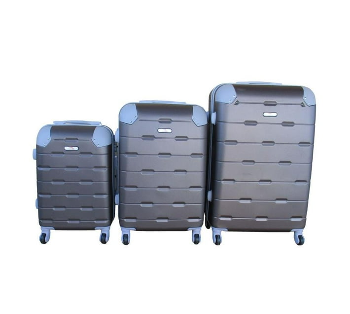 Sastro - 3 Piece Luggage Set - Brown | Makro