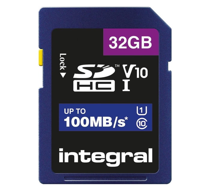 Integral (INSDH32G-100V10) Flash Memory Card, 32 GB | Makro
